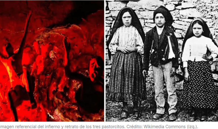 Un día como hoy la Virgen de Fátima mostró el infierno a los tres ...